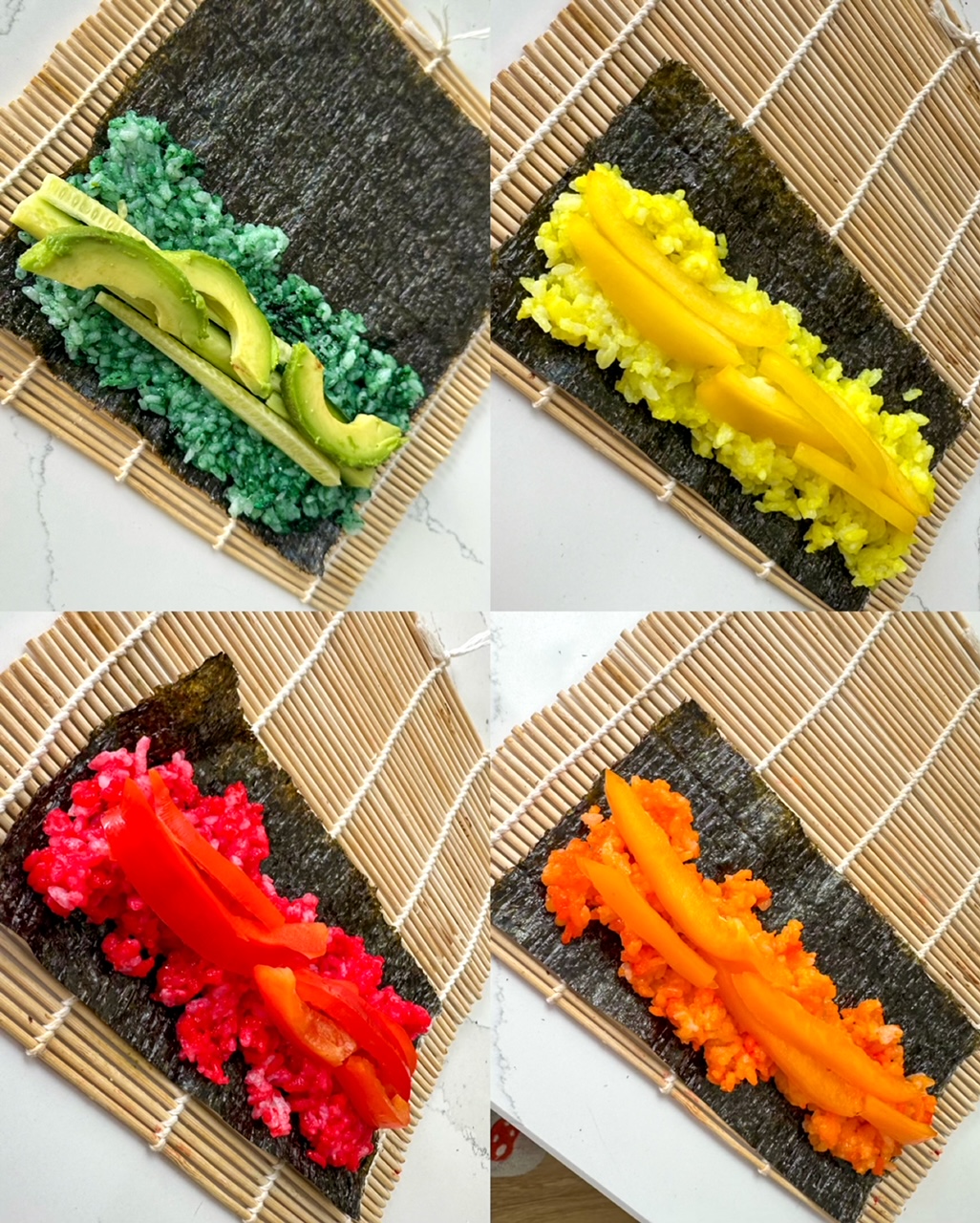 Vibrant Veggies: Creating Flower Futomaki Sushi Roll Art | Recipe & Tutorial